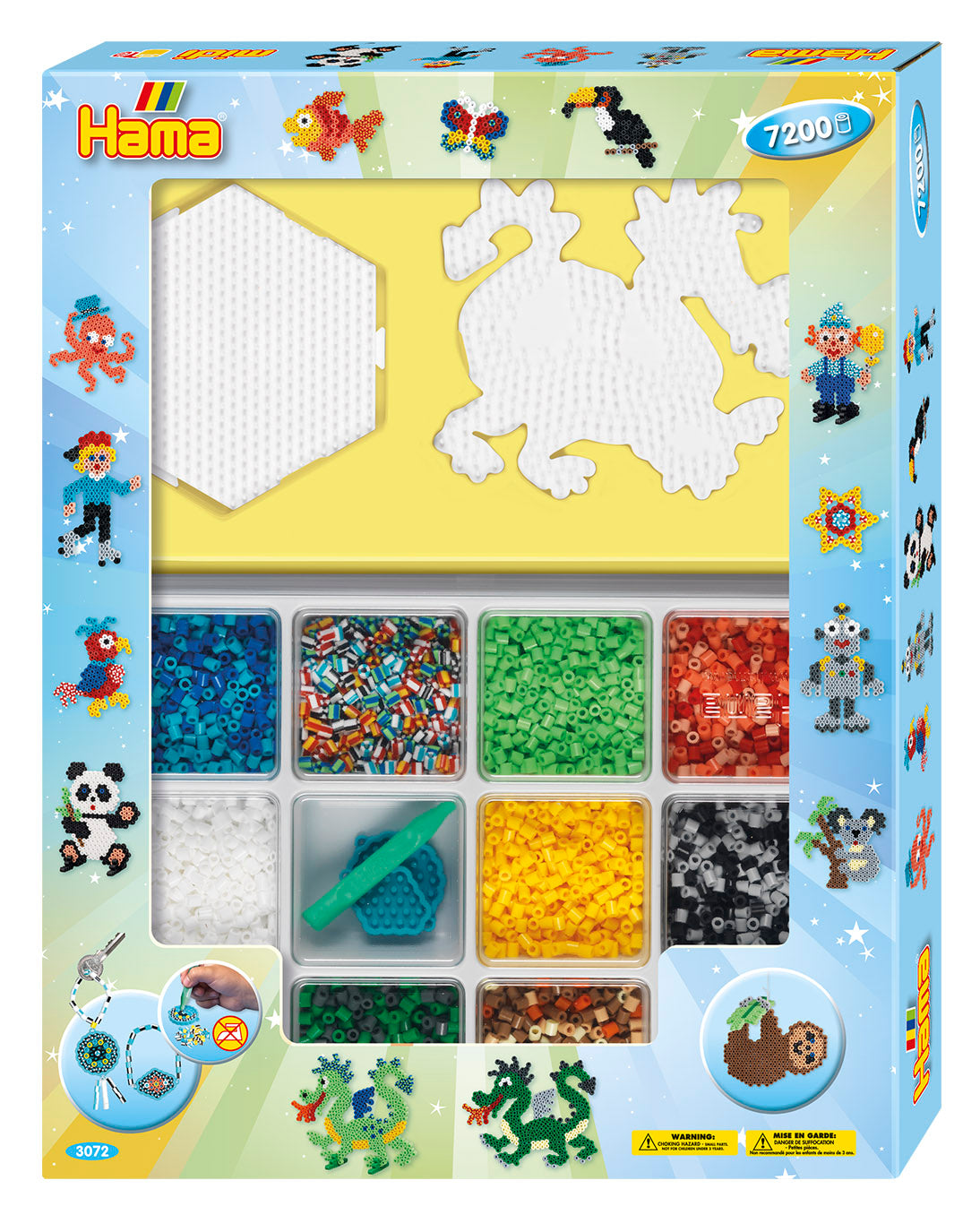 Giant Hama Beads Open Gift Box - Blue – Hama Beads USA